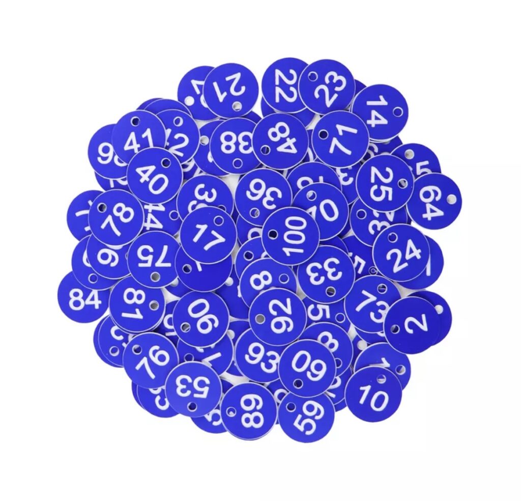 Cage Number set 1-20 – The Canary Finch Store