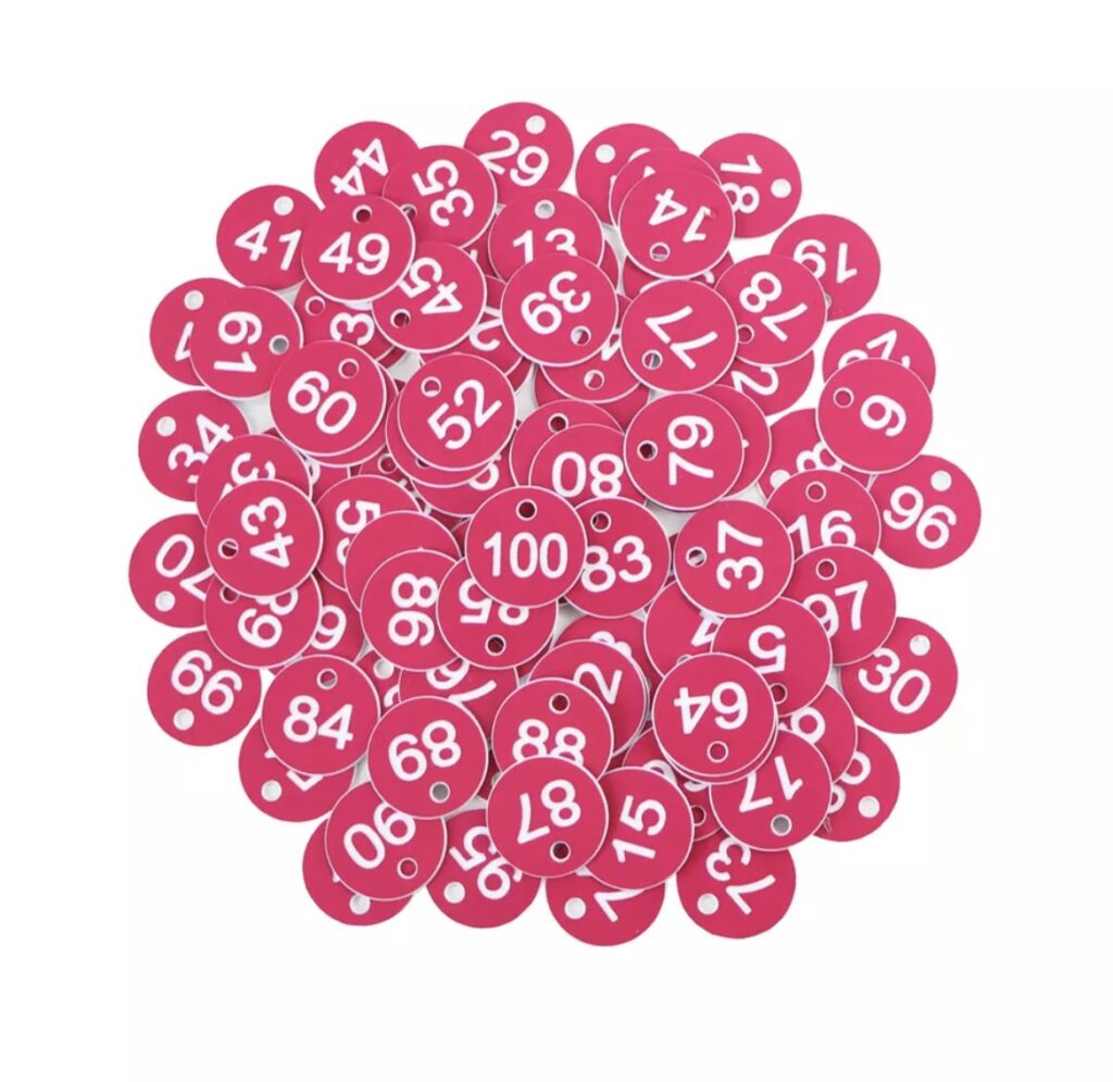 Cage Number set 1-20 – The Canary Finch Store